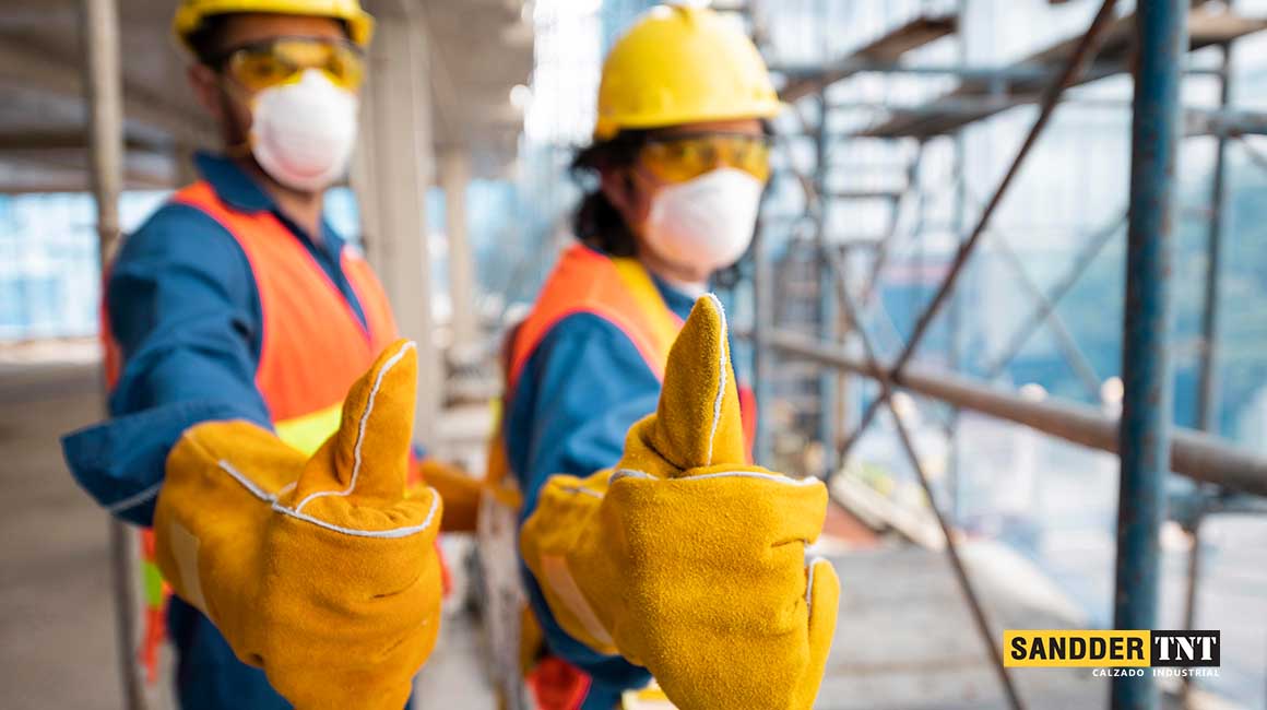 Equipos de protección personal en la construcción | Sandder TNT
