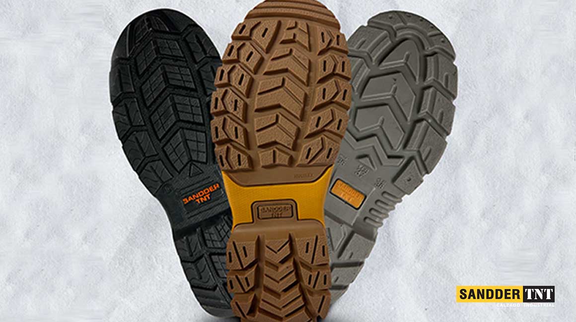 Características de una suela de zapato para el trabajo extremo